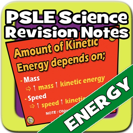 PSLE Science Revision Notes - Energy by Ahmad Ali Mohd Yusope PSLE Science Revision Notes - Energy by Ahmad Ali Mohd Yusope