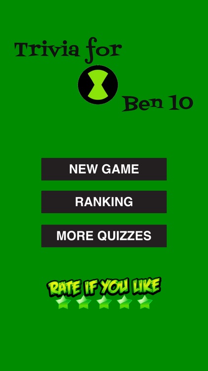 Trivia for Ben 10 - Animated TV Series Quiz by Bogdan Stanescu