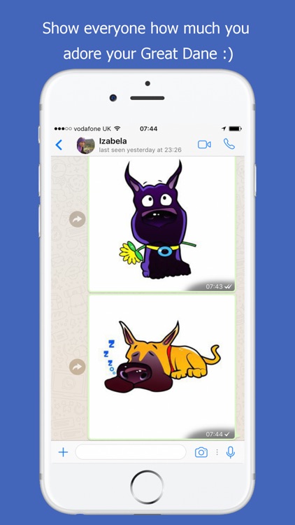 GreatDaneMoji - Great Dane Emojis by Adam Grimes