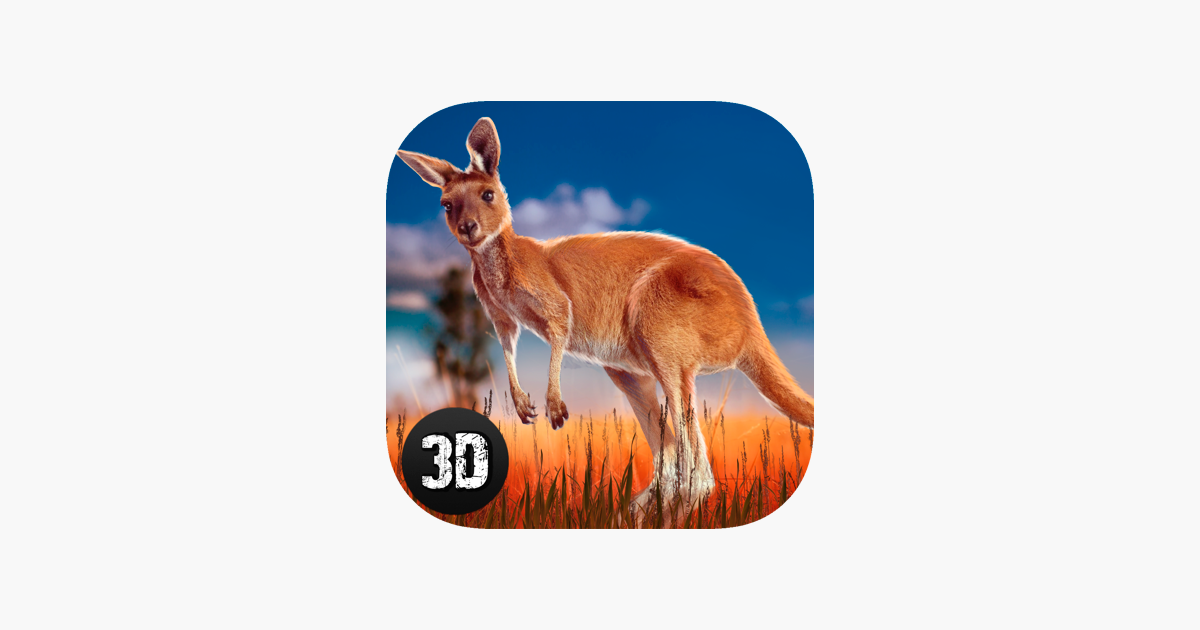 ‎Kangaroo Australian Wild Life Simulator 3D en App Store