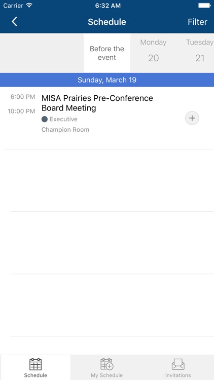 MISA Prairies Event App by CrowdCompass, Inc.