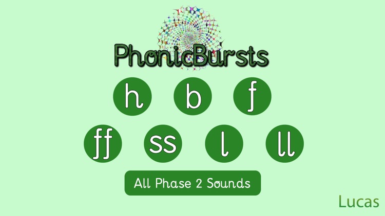 PhonicBursts (h b f ff l ll ss) by Anna Lucas