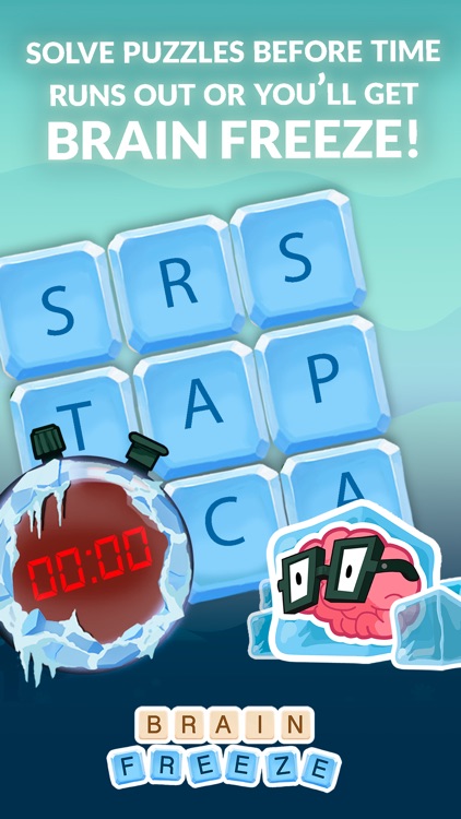 Brain Freeze - Fun Hidden words puzzle game by Pompa Games