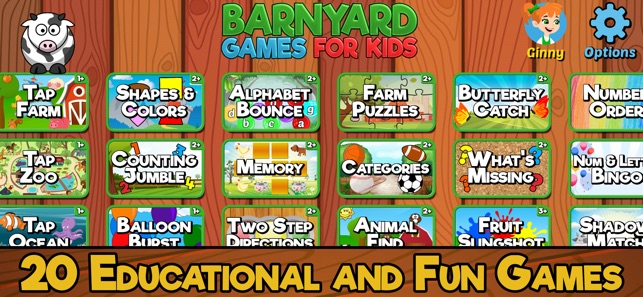 ‎Barnyard Games For Kids su App Store
