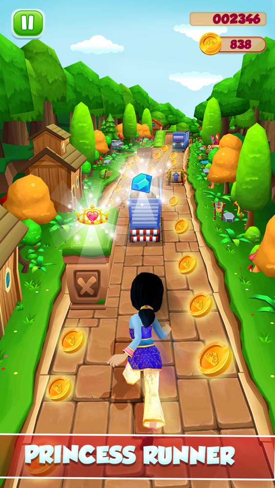 Princess Runner Dash Game App for iPhone - Free Download Princess ...