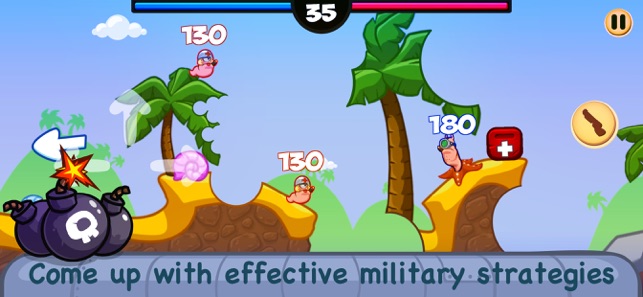 ‎Worm Battle: Wormageddon บน App Store