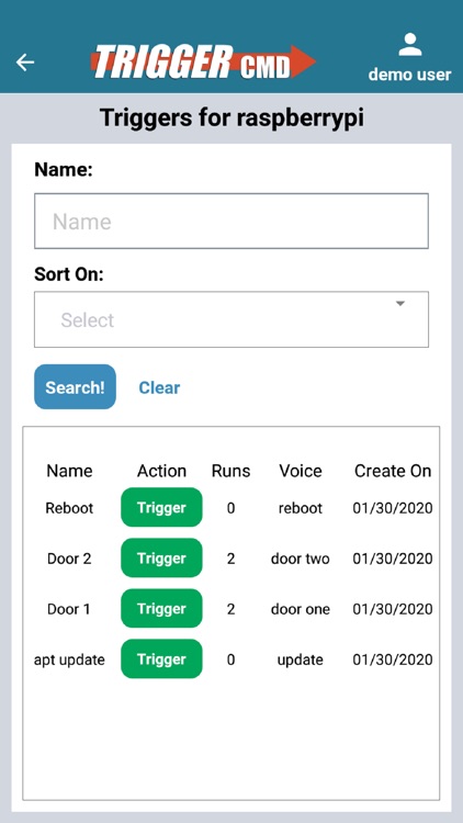 TRIGGERcmd by VanderMey Consulting, LLC