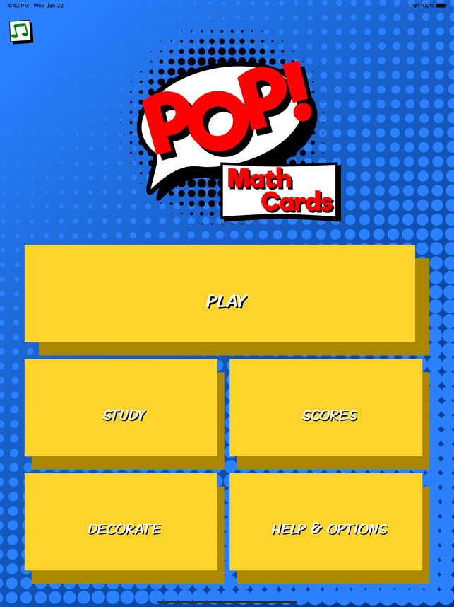 【iOS APP】POP! Math Cards 數學遊戲卡：乘法 – Dr.愛瘋 APP Navi