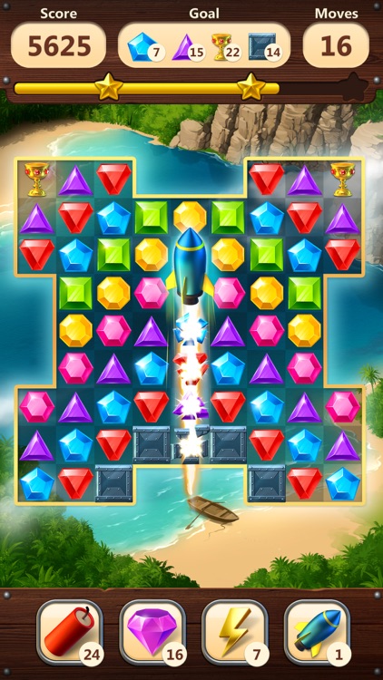 Jewels Planet - Match 3 Game by Teskin LTD