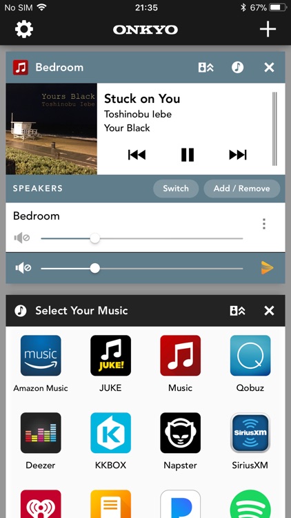 Onkyo Music Control App by 11 Trading Company LLC