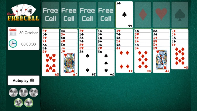 Freecell Green Felt