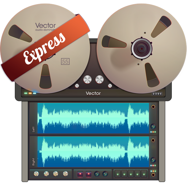 ‎Vector 3 Express: Audio Editor on the Mac App Store