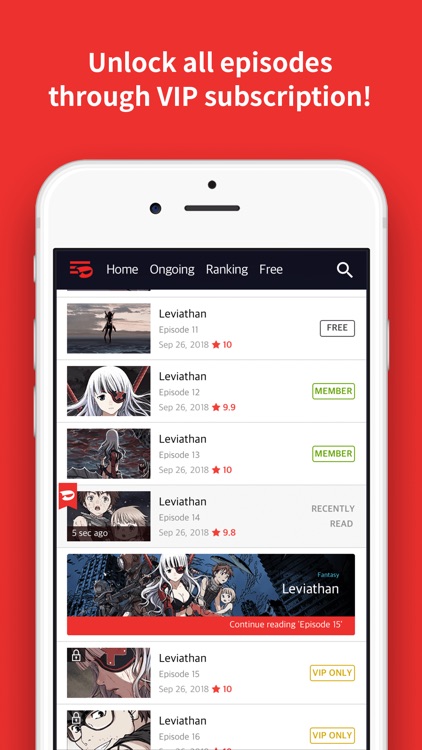 Toomics - Unlimited Comics by TOOMICS GLOBAL CO., LTD