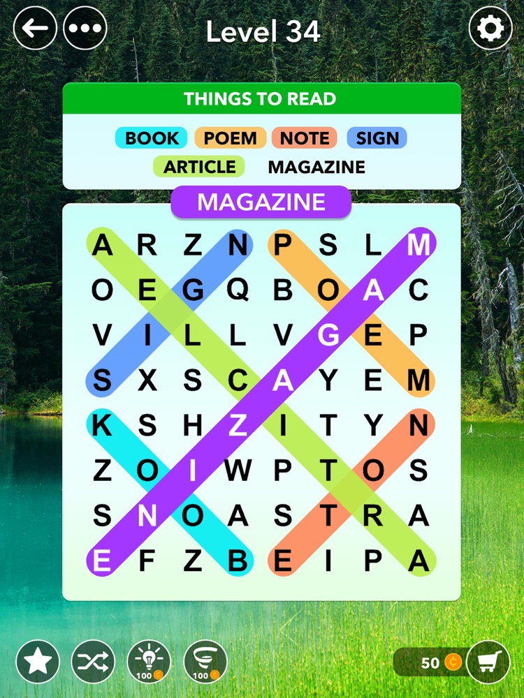 Word Search Puzzle Classic App For IPhone Free Download Word Search 