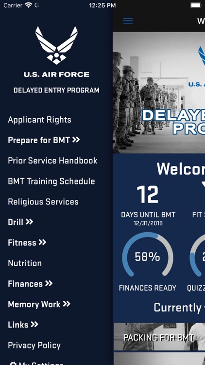 USAF Delayed Entry Program by US Air Force Recruiting Service