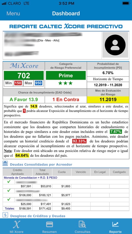MiData Credito by Consultores de Datos del Caribe, SRL.