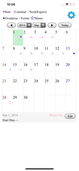 ‎Menstrual Calendar Diary on the App Store