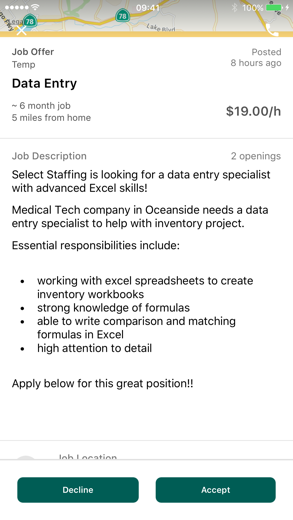 Select – Workforce Specialists for iPhone - APP DOWNLOAD
