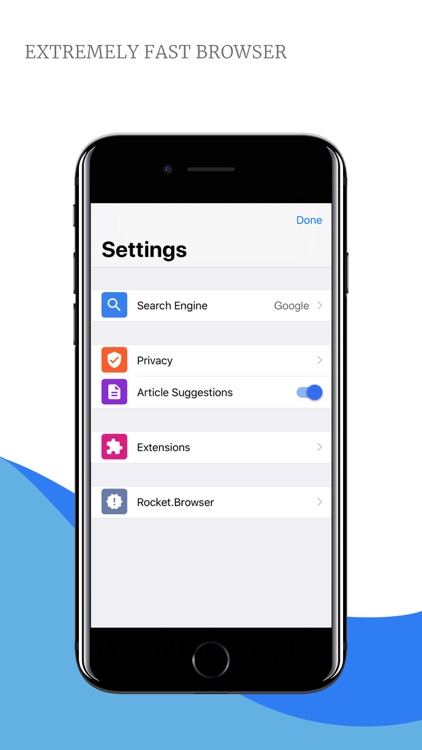 Rocket.Browser by DEVELOPERY INFORMATSIINYKH TEKHNOLOGII, TOV