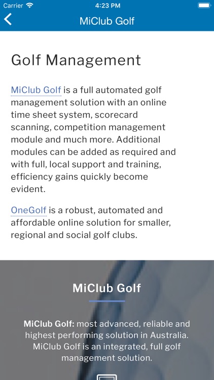 MiClub by MIENTERPRISE PTY LTD