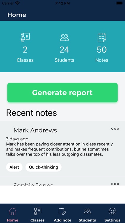 Report Hero Student Reports by Jeremy Ellingham