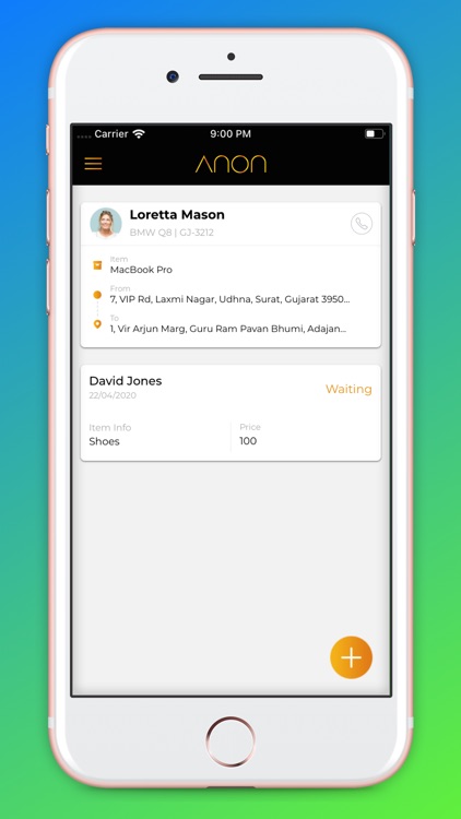 Anon Delivery by qadiyr anderson