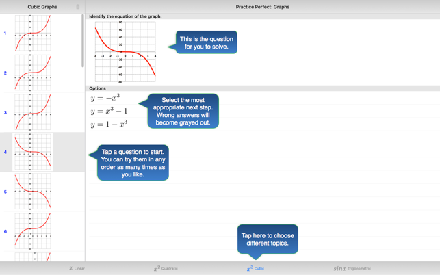 ‎Practice Perfect Graphs on the App Store