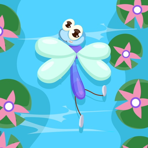 DRAGONFLY DODGE FROG by 翠芳 杨