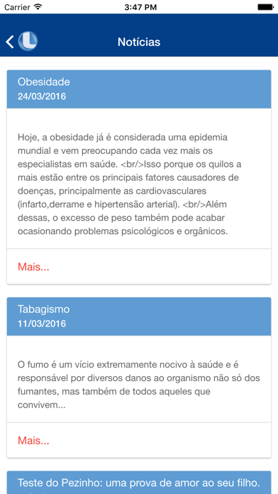 Télécharger Lapec Laboratório pour iPhone / iPad sur l'App Store (Medecine)