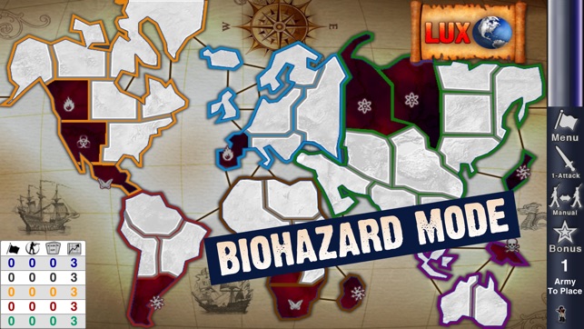 Lux DLX 3 - Map Conquest Game on AppGamer.com