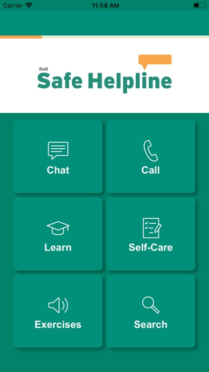 DoD Safe Helpline by Rape, Abuse and Incest National Network (RAINN)