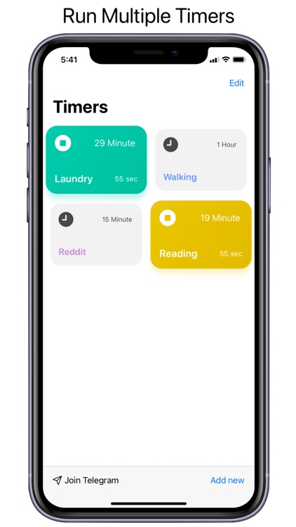 Timer - Create Multiple Timers by Pawan Dixit