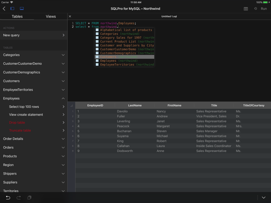 Mysql Client By Sqlpro App Price Drops 