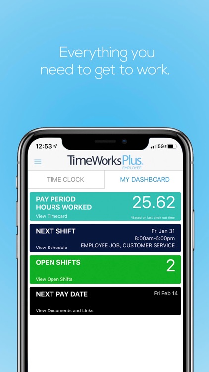 TimeWorksPlus Employee by Swipeclock LLC