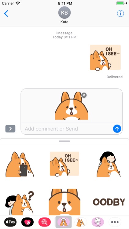 Corgi Fat Dog Animated by Jack Wiliams