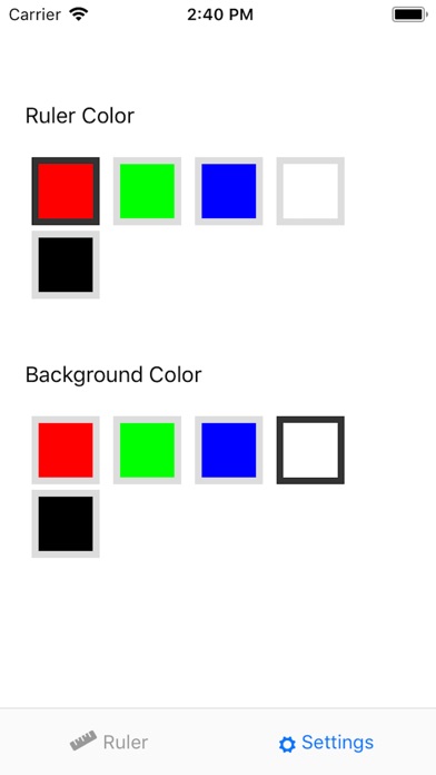 Display ruler for iPhone - APP DOWNLOAD