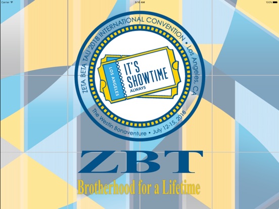 ZBT Fraternity Event Hub for iPhone