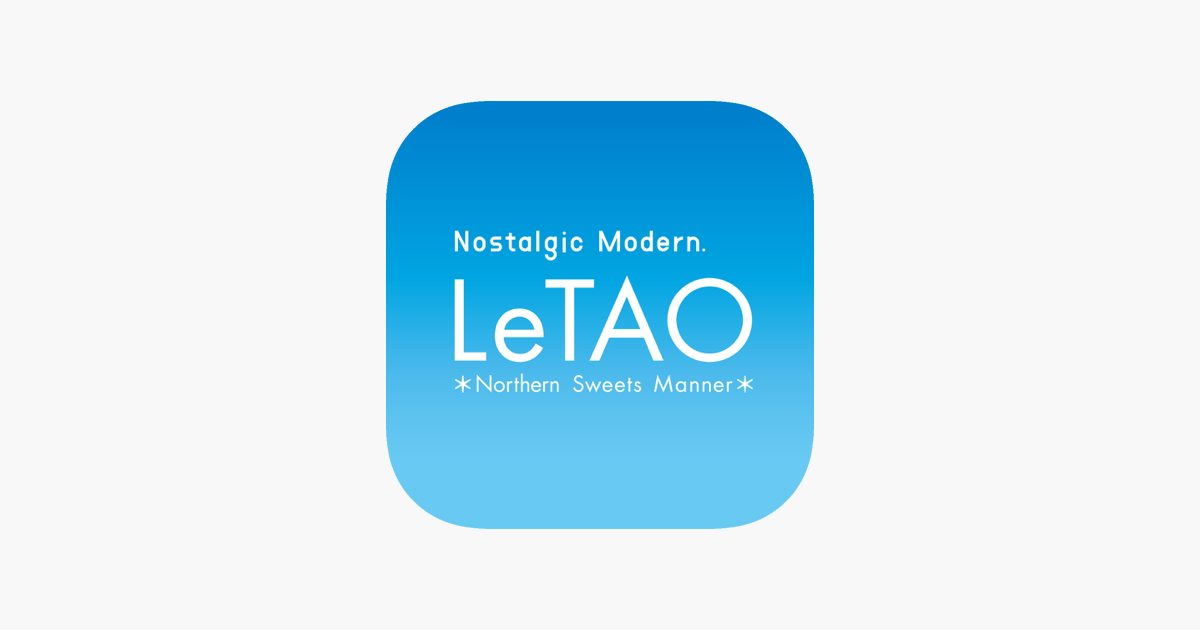 ‎LeTAO 小樽洋菓子舗ルタオ 公式アプリ on the App Store