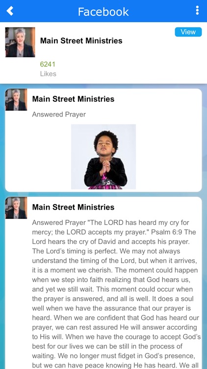 Main Street Ministries by sabra dyas