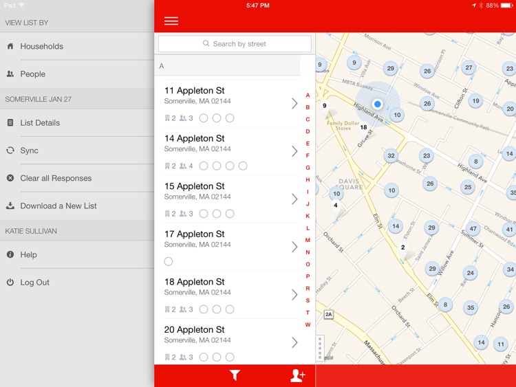 Working America MiniVAN Touch by NGP VAN