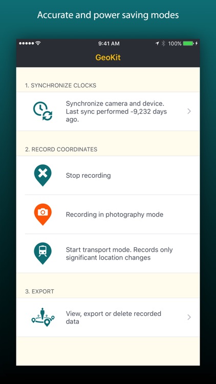 GeoKit for photographers - geotag with your phone by Miroslav Elsner