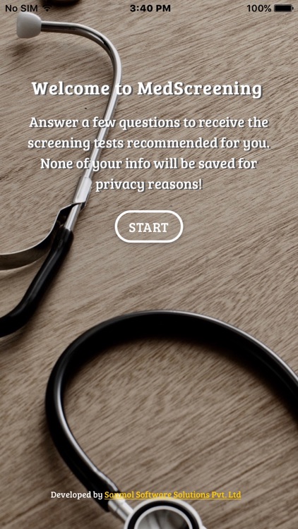 MedScreening by Jeff Petroff