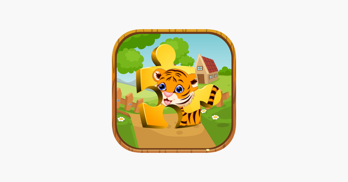 ‎English Animal Zoo Puzzles - ABC First Words on the App Store