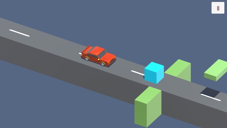 Obstacle Driving - A test response game by liu yi