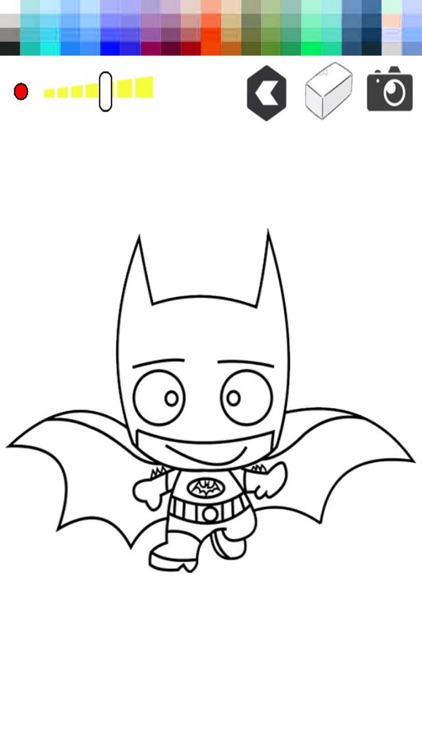 Drawing Book For Kids Hero Bat Version by piboon Srisontisuk