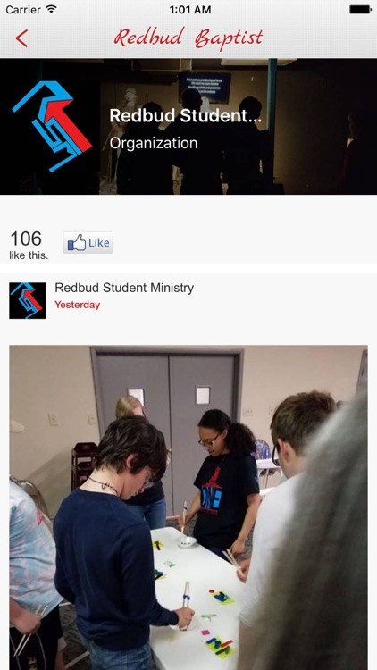Redbud Baptist App by Rodney Oaks