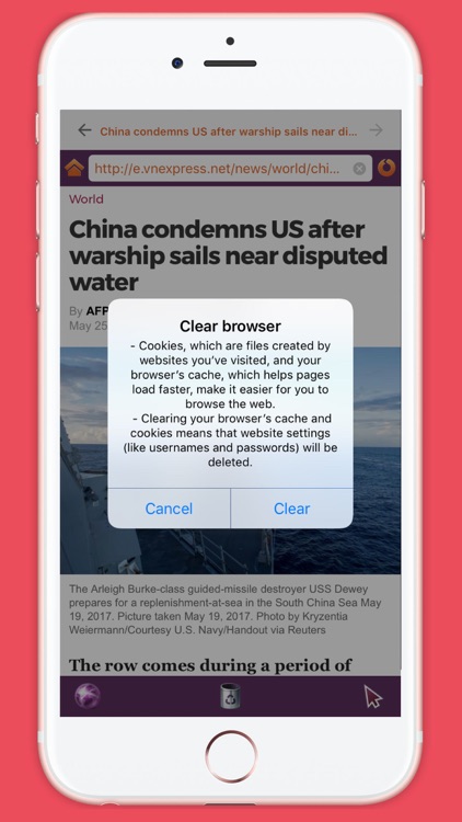 Private browser - Without saving history by Hai Nam Trinh