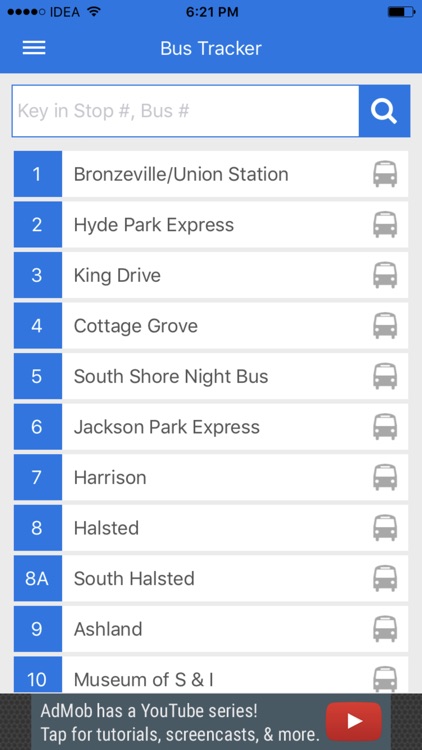 Chicago CTA Transit Tracker by joel neuman