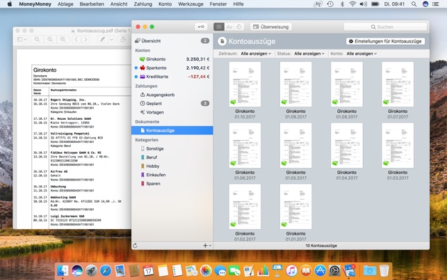 MoneyMoney App: Test der Banking-App für den Mac l Weblogit