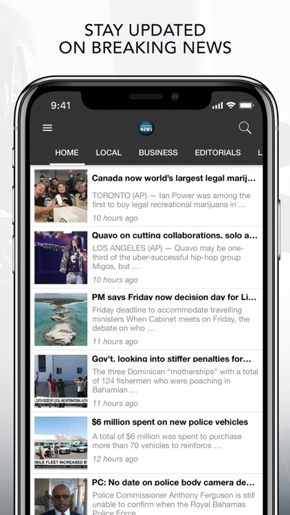 Eyewitness News Bahamas App by Paramount Systems Limited